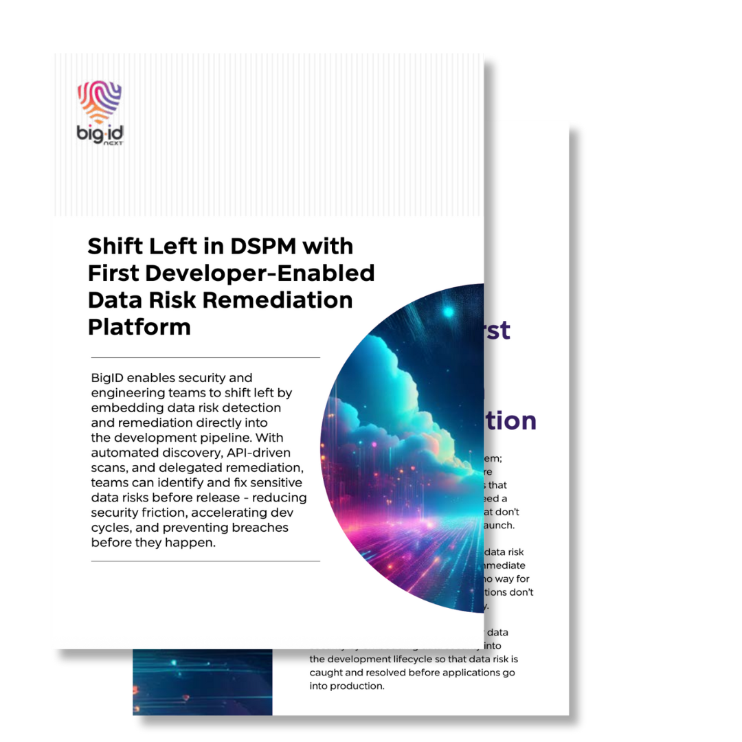 Shift Left in DSPM Solution Brief